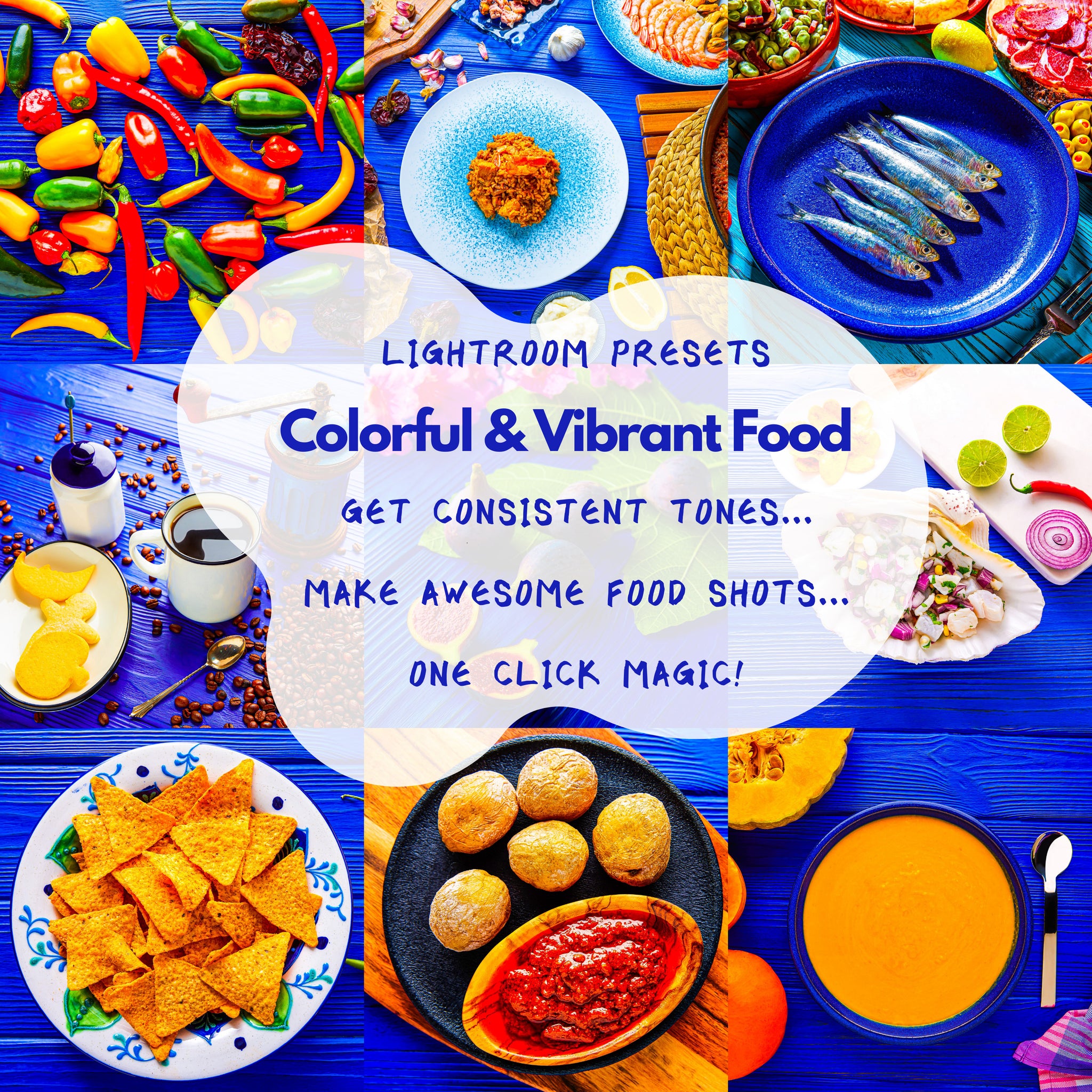 12 Lightroom Food Presets Instagram | Irresistible Food Photography ...