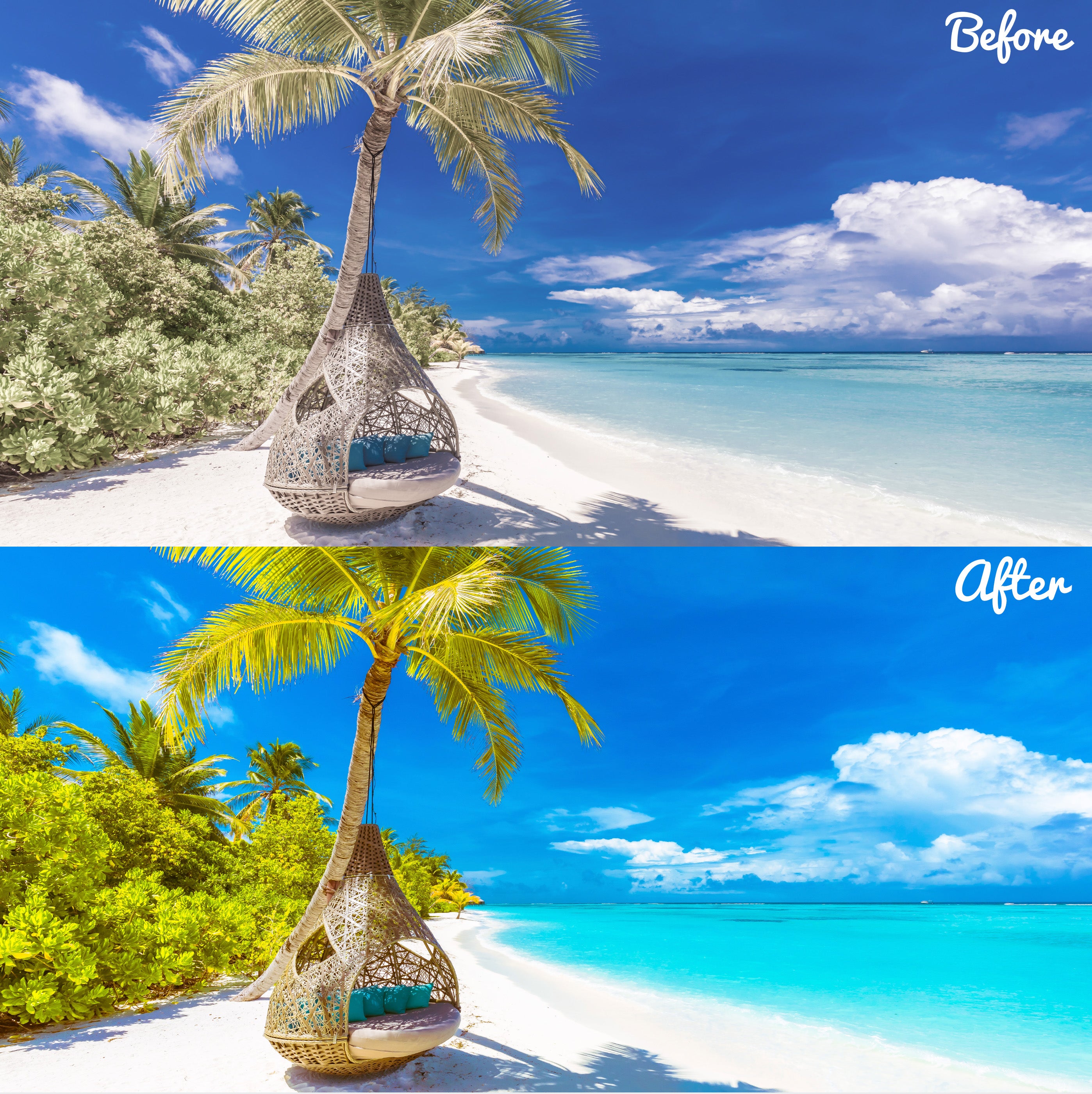 16 Aqua Lightroom Beach Presets | Summer Instagram Filters - Eyegusto ...