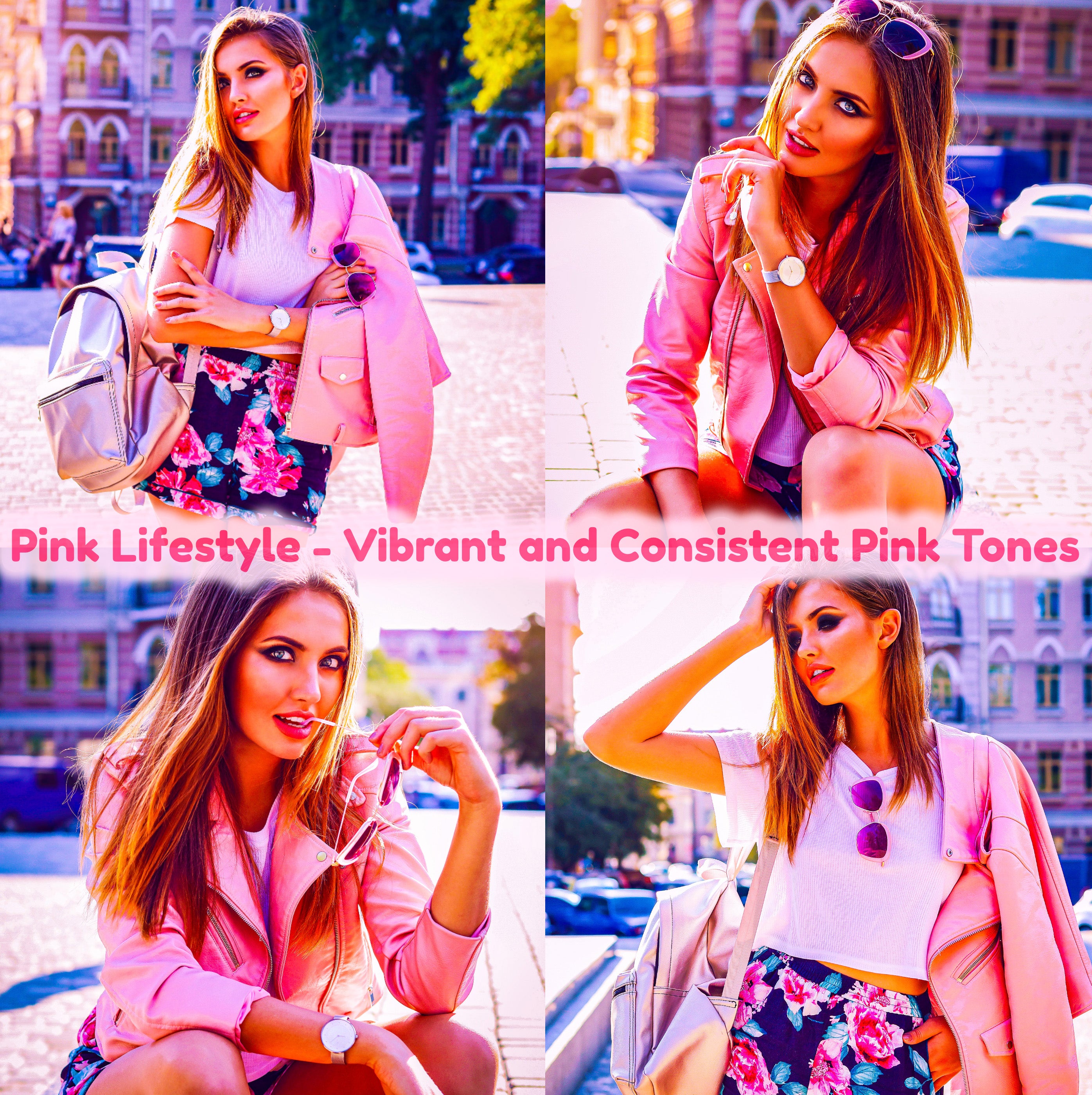 10 Pink Presets Lightroom Mobile & Desktop | Instagram Lifestyle ...