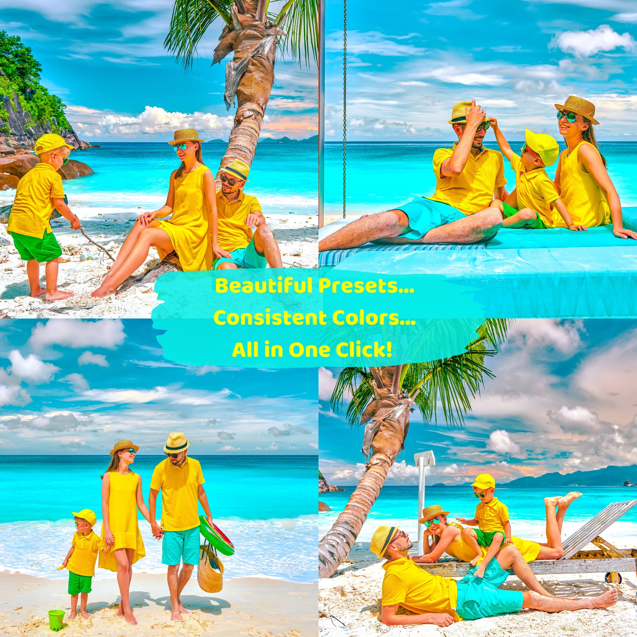 10 Tropical Beach Presets | Summer Lightroom Presets Instagram ...